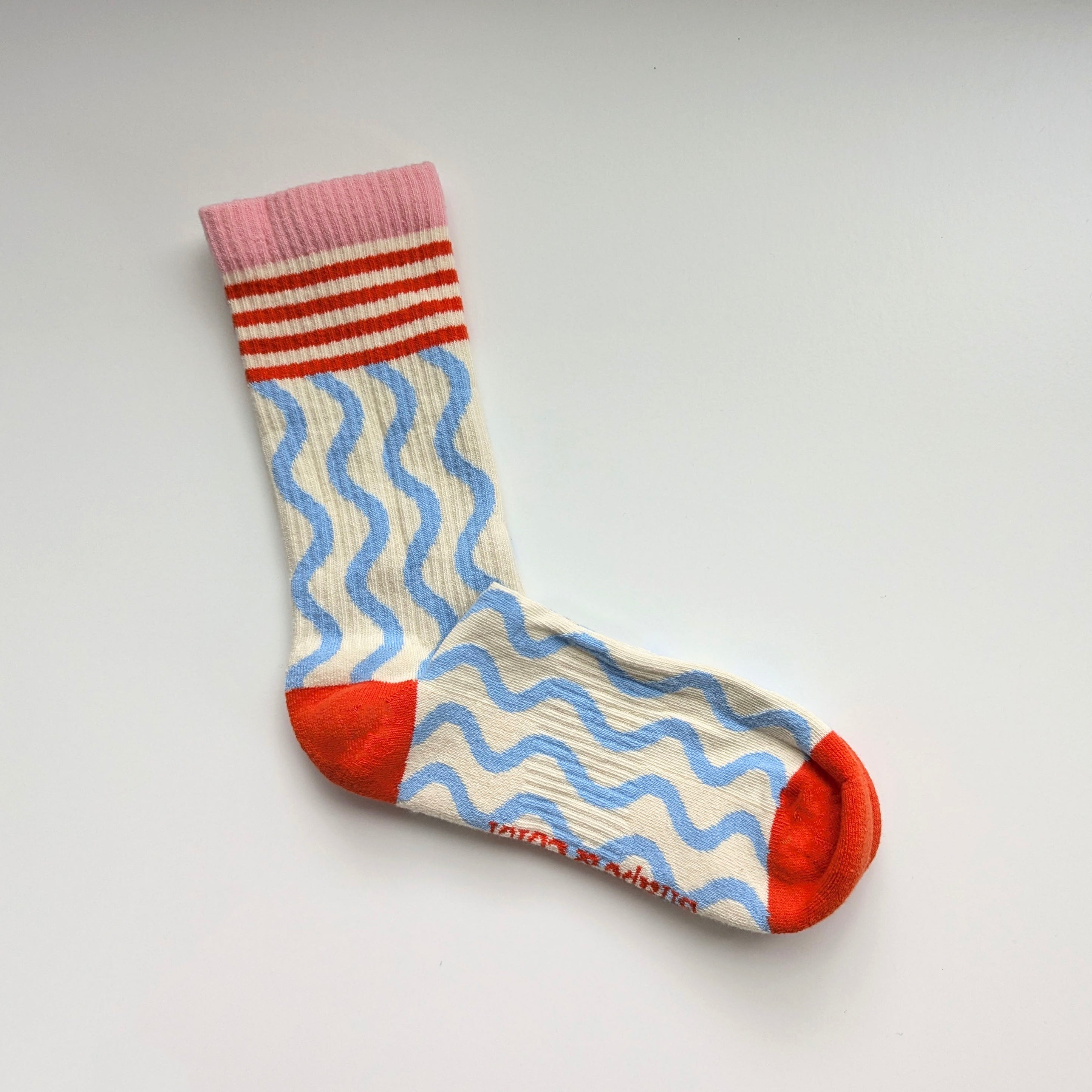 Wave Crew Socks | Made in the USA | Shape & Color